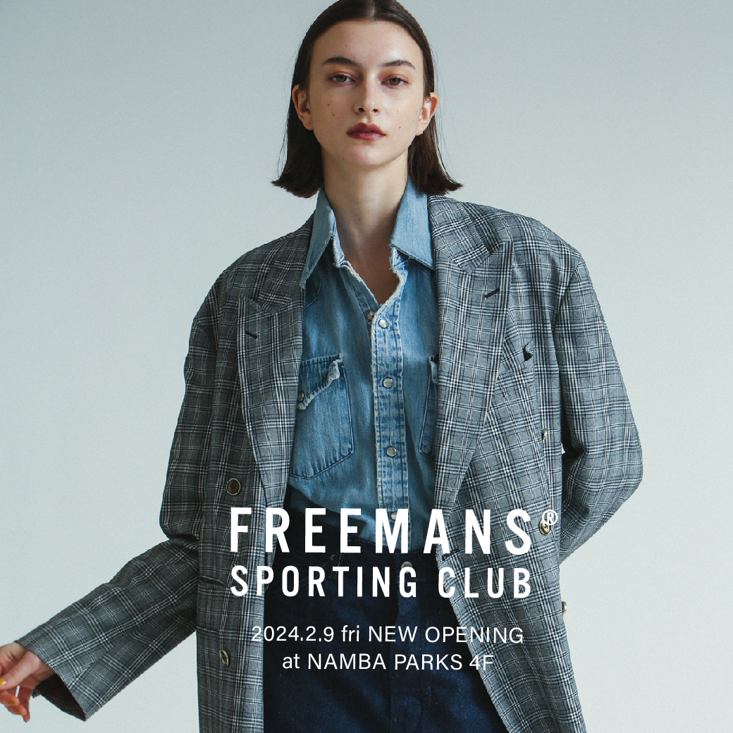FREEMANS SPORTING CLUB 2024.2.9 fri NEW OPENING at NAMBA PARKS 4F ...